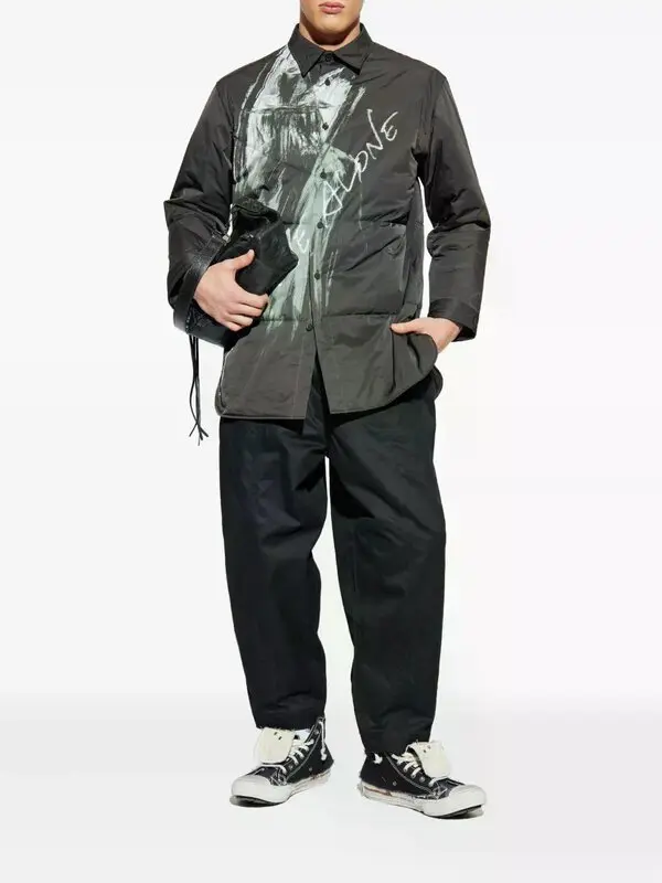 Yohji Yamamoto Quilted Overshirt