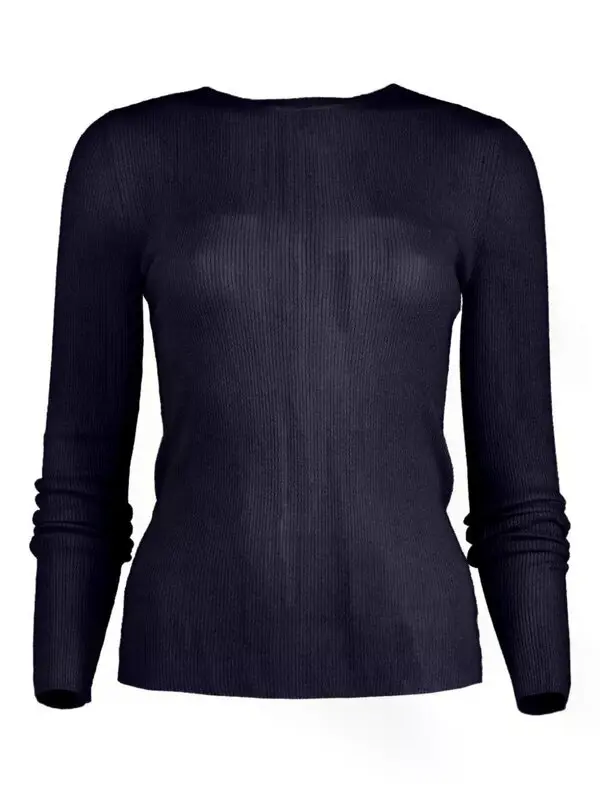 Michael Kors Ribbed Long-sleeve T-shirt