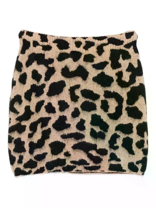 AKEP Patterned Mini Skirt