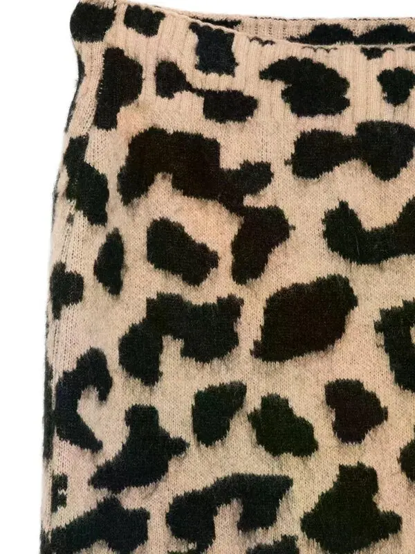 AKEP Patterned Mini Skirt