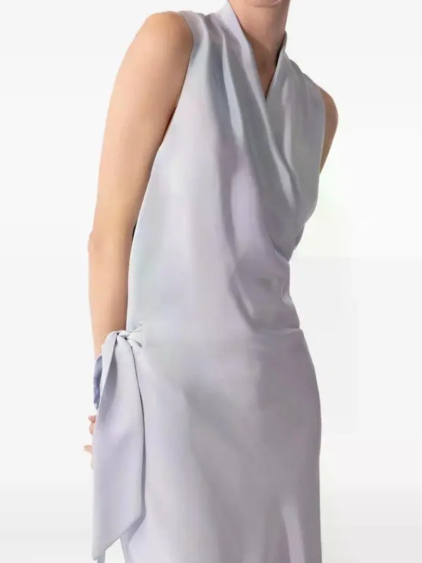 PETER COHEN Yard Sleeveless Midi Dress - Purple