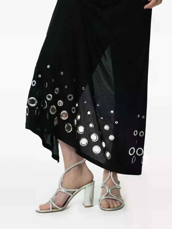 GIANVITO ROSSI 85mm Knotted Leather Sandals