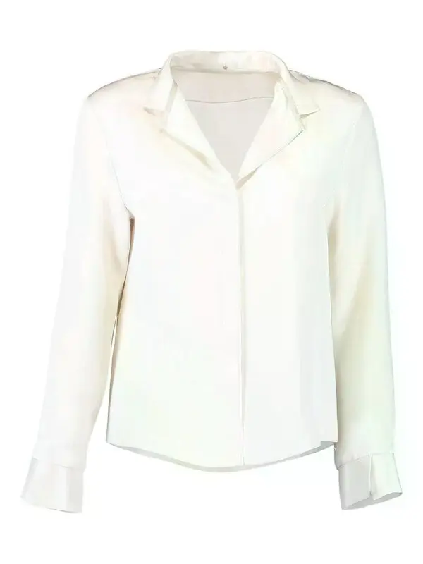 PETER COHEN Buttoned Blouse With Cuffed Sleeves