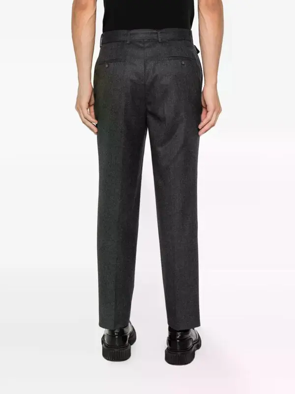 Officine Générale Belted Trousers - Grey