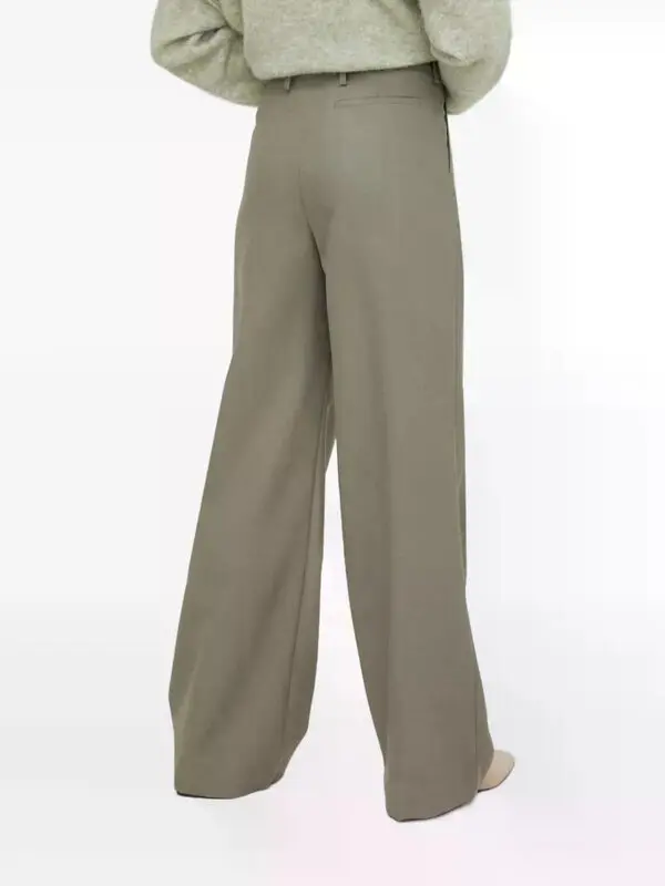 WON HUNDRED Pleated Wide-leg Trousers
