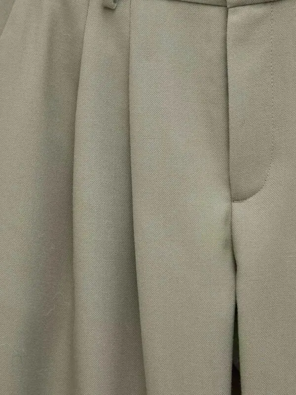 WON HUNDRED Pleated Wide-leg Trousers