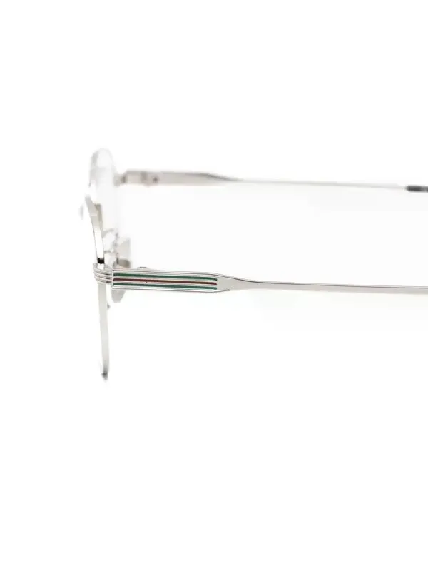 Gucci Round Frame Glasses - Silver