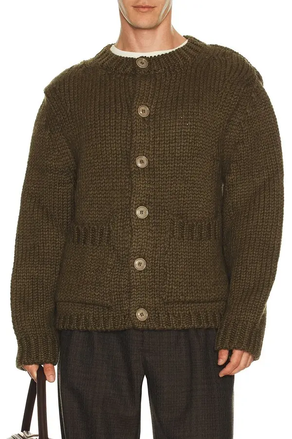 Our Legacy Over Cardigan - Olive
