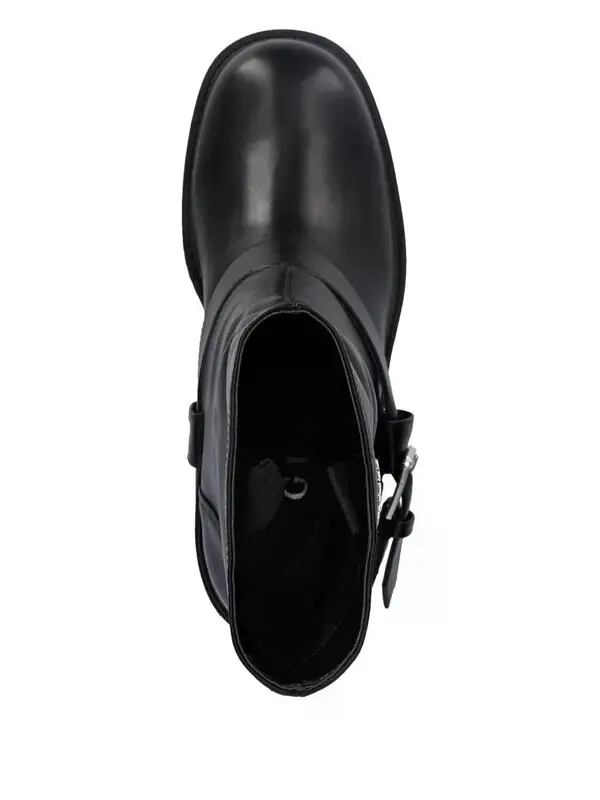 Guess Buckled-strap Ankle Boots