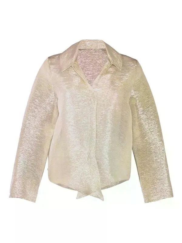 PETER COHEN Metallic-effect Shirt
