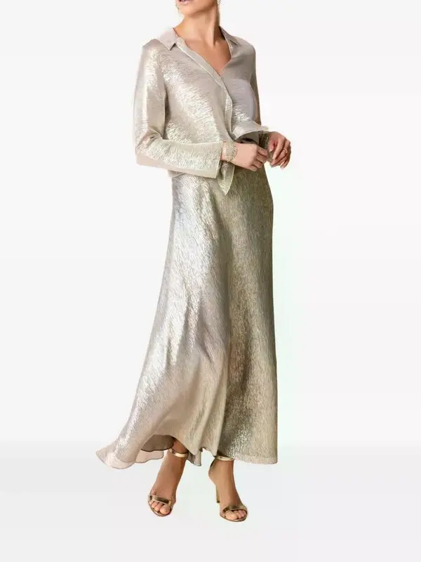 PETER COHEN Metallic-effect Shirt