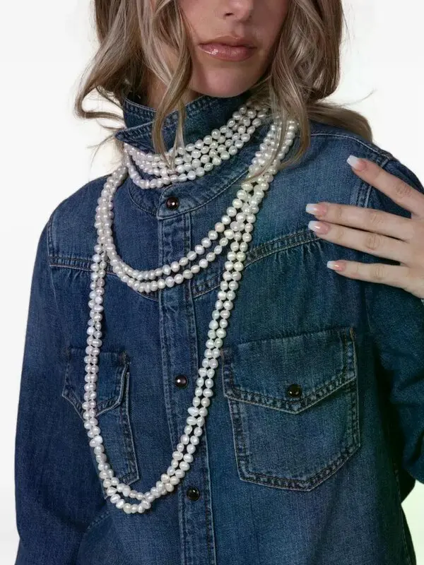 BAGGINS Sterling Freshwater Pearl Necklace