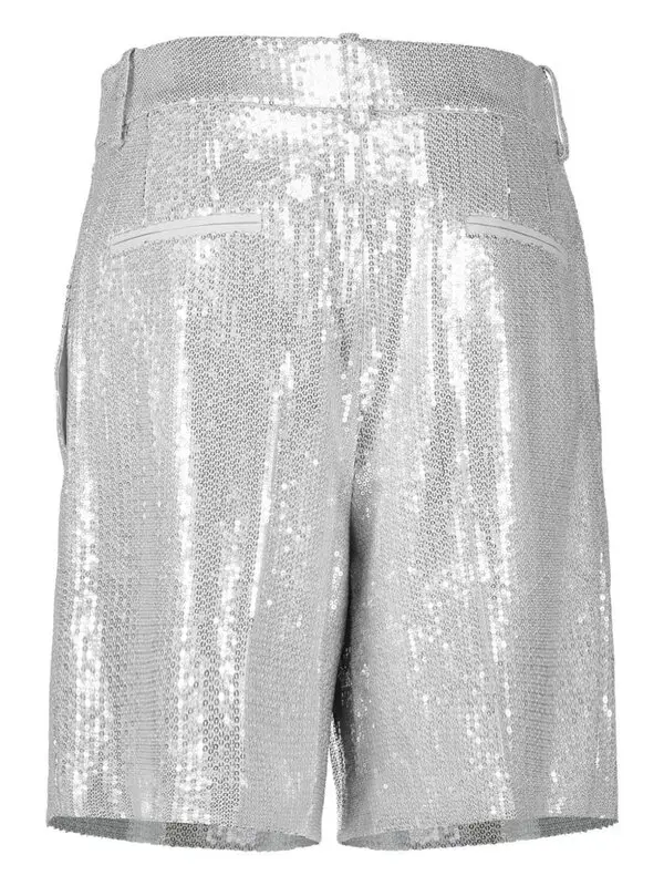 Michael Kors Sequin Embellished Tailored Shorts