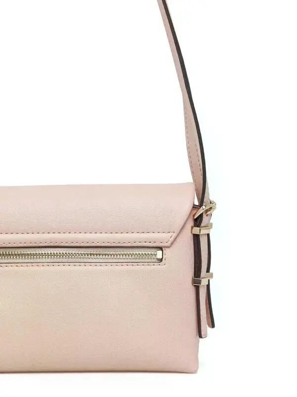 Guess Logo-plaque Shoulder Bag - Pink