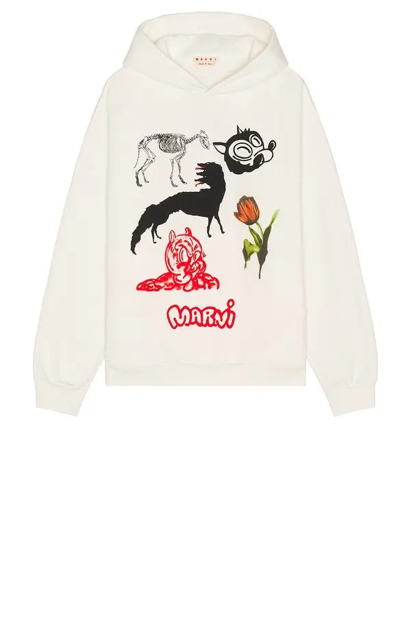 Marni Hoodie With Graphic