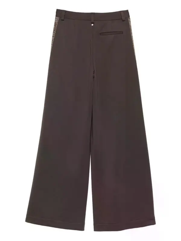 Lorena Antoniazzi Zip-detail Trousers