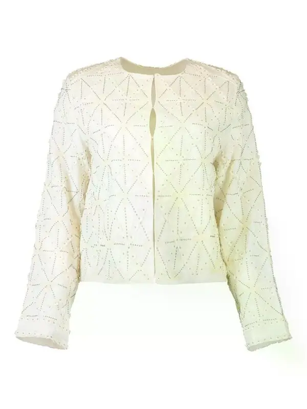 CHRISTY LYNN Jessie Beaded Fitted Jacket