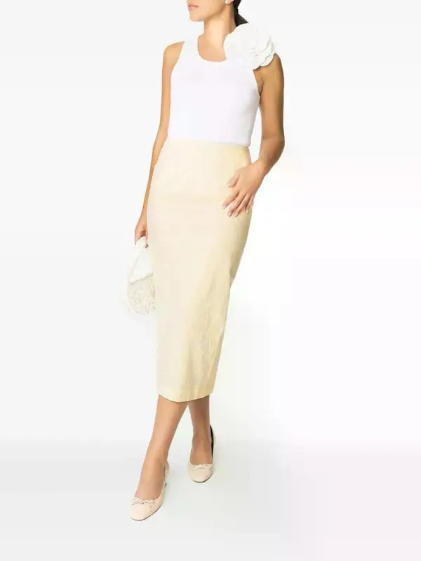 Bernadette Marcel Ribbed Tank Top - White