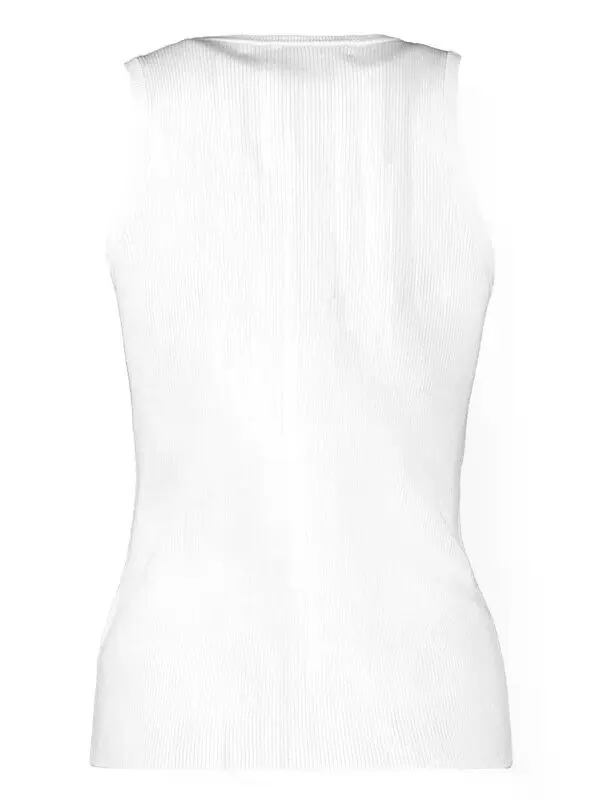 Bernadette Marcel Ribbed Tank Top - White