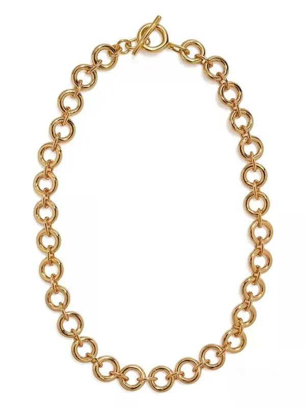 LIZZIE FORTUNATO Mood Toggle-clasp Chain Necklace - Gold