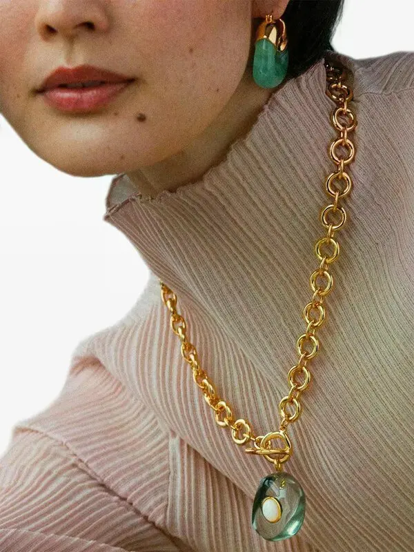 LIZZIE FORTUNATO Toggle-clasp Chain Necklace