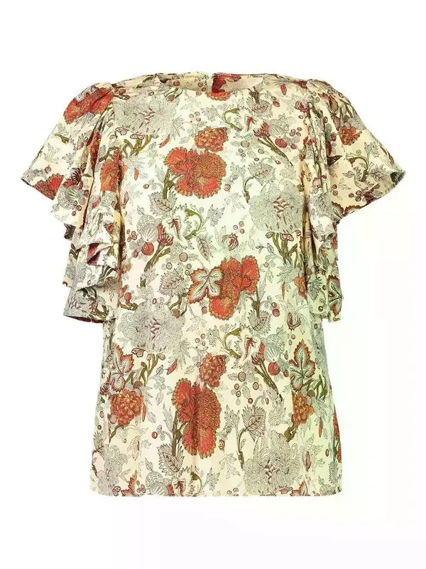 Ulla Johnson Lena Floral Blouse