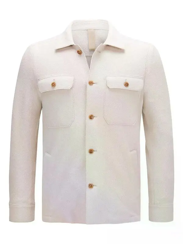 Eleventy Four-pocket Shirt Jacket
