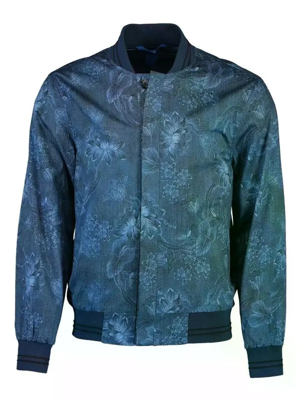 JUNE 79 Floral-print Bomber Jacket