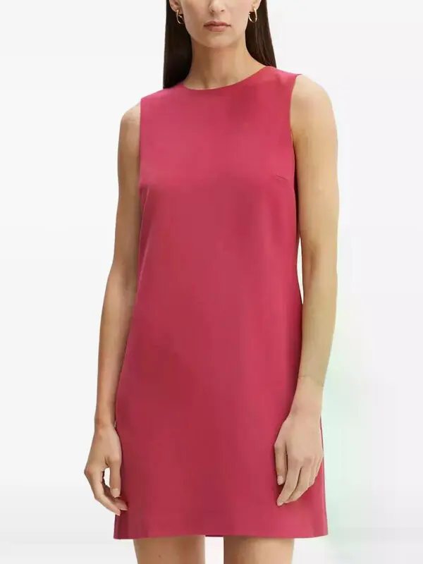 Theory Crew-neck Mini Dress