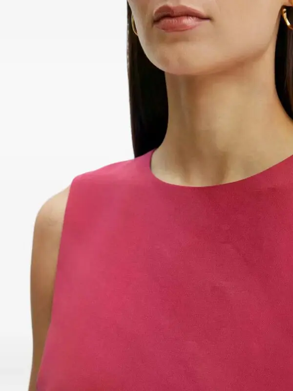 Theory Crew-neck Mini Dress