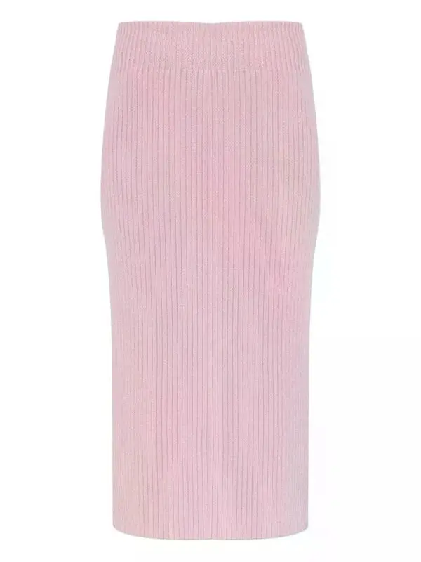 Givenchy Ribbed Knit Midi Skirt