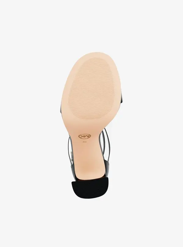 Michael Kors Cami Leather Platform Sandals