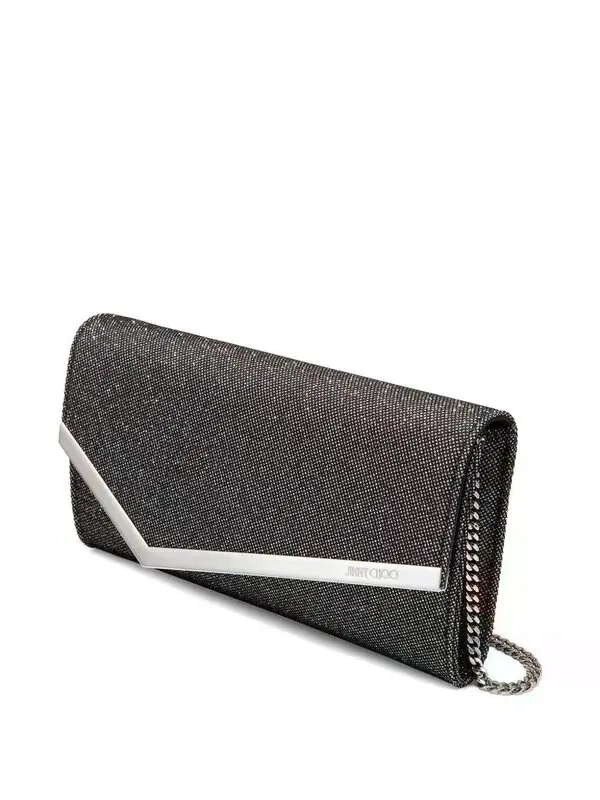JIMMY CHOO Emmie Clutch Bag - Grey