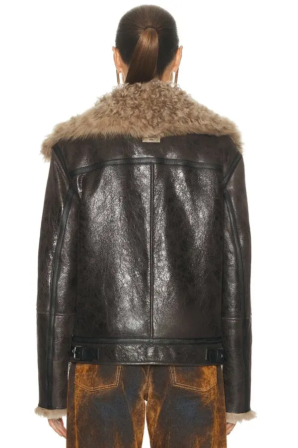 Acne Studios Luxy Shearling Jacket
