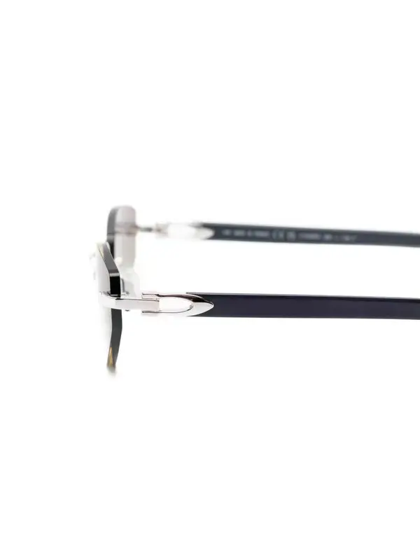 Cartier Geometric Sunglasses - Silver