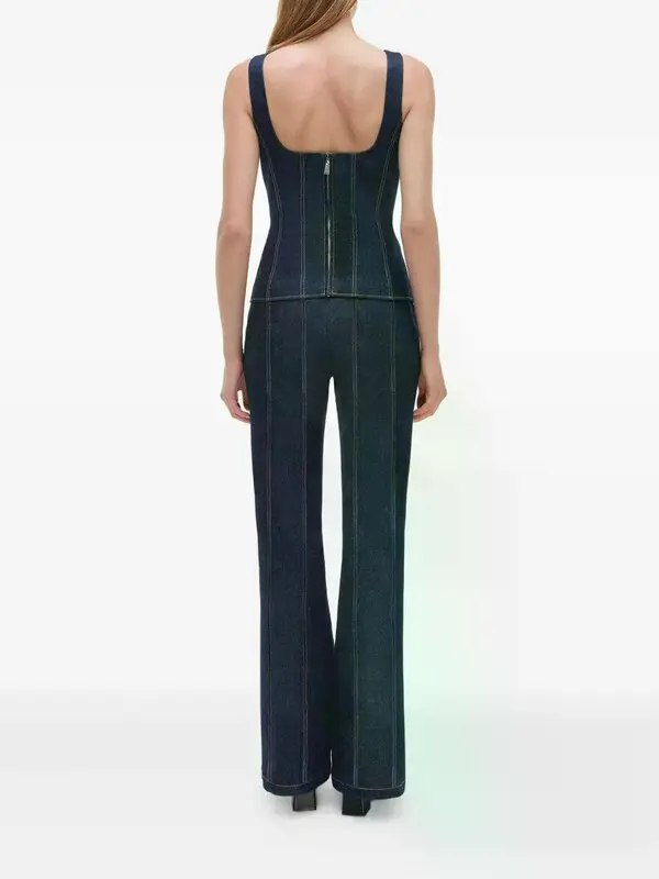 Simkhai Lachlan Denim Top