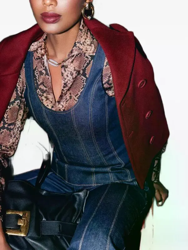 Simkhai Lachlan Denim Top