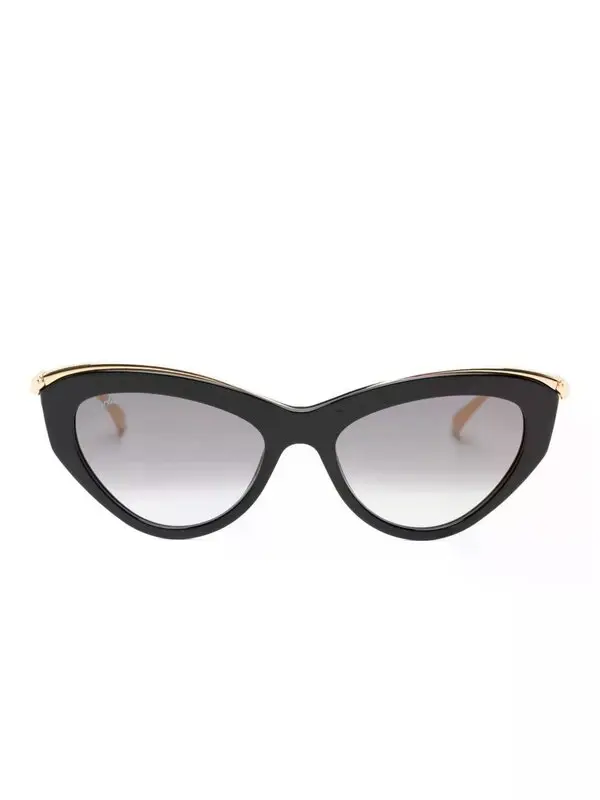 Cartier Panthère Cat-eye Sunglasses - Black