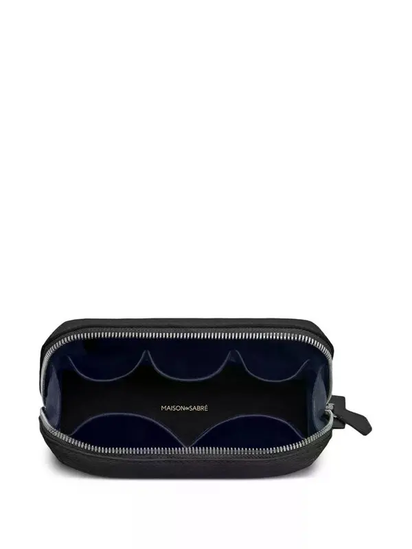 MAISON DE SABRE Leather Tech Pouch - Black