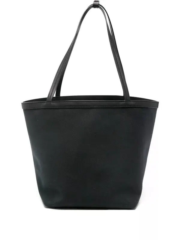 THE ROW Park Three Canvas Tote Bag - Black