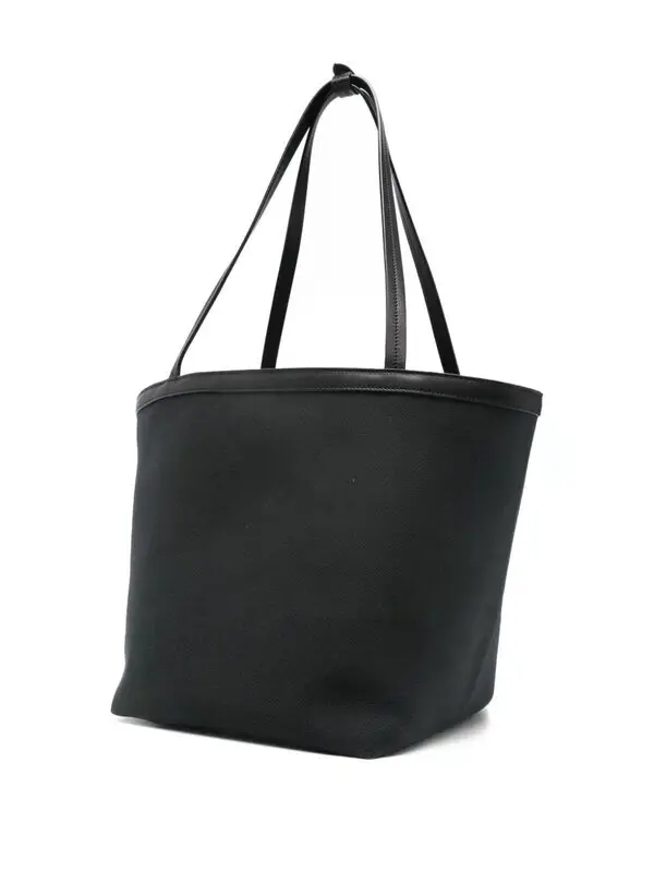 THE ROW Park Three Canvas Tote Bag - Black