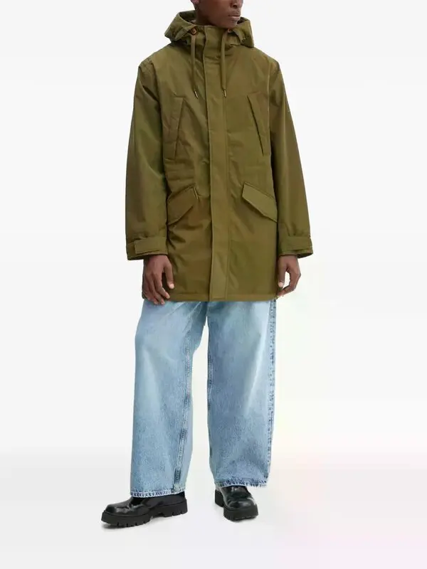 Timberland Hooded Logo-patch Jacket