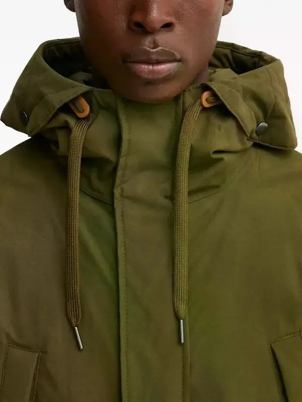 Timberland Hooded Logo-patch Jacket