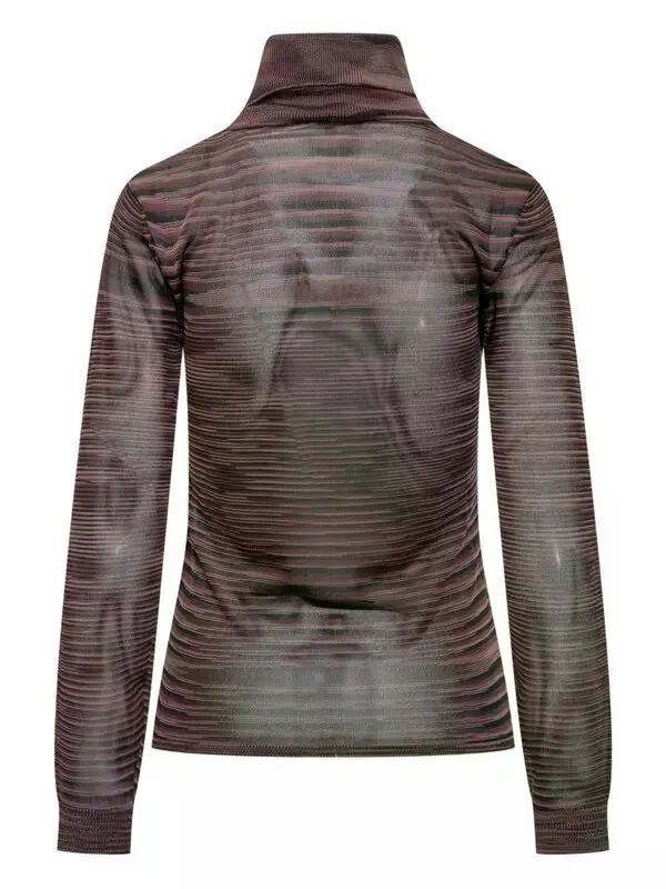 Missoni Striped Long-sleeve Top