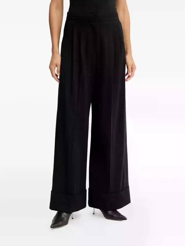 BOSS Cuffed-hem Trousers