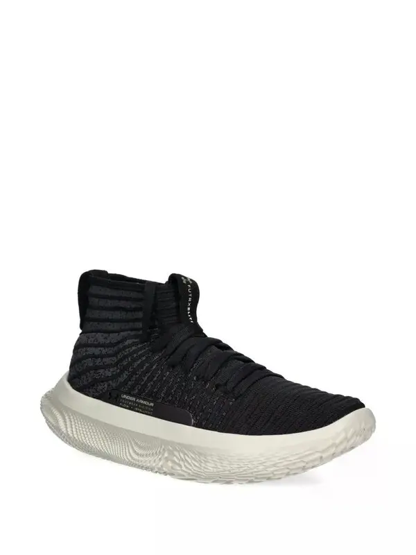 Under Armour Lace-up Ribbed-effect Sneakers