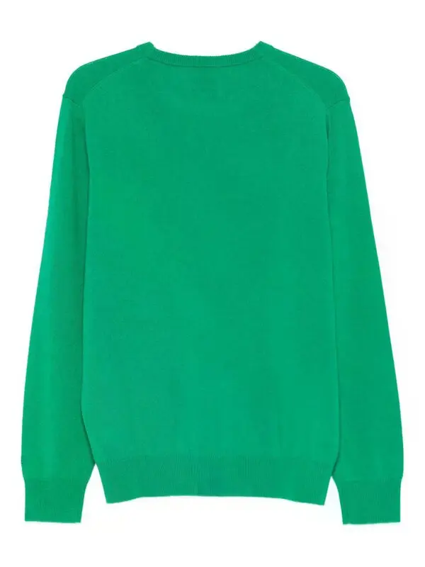 MC2 SAINT BARTH Crewneck Wool Sweater - Green