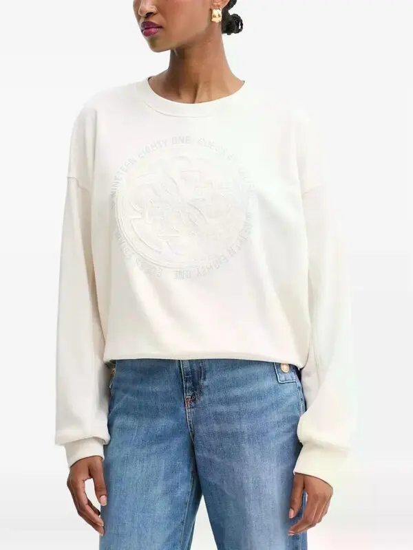 Guess Embossed Graphic Sweatshirt