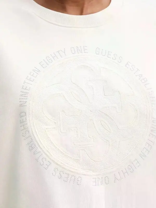Guess Embossed Graphic Sweatshirt