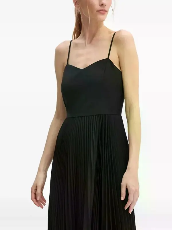 Theory Pleated Midi Dress